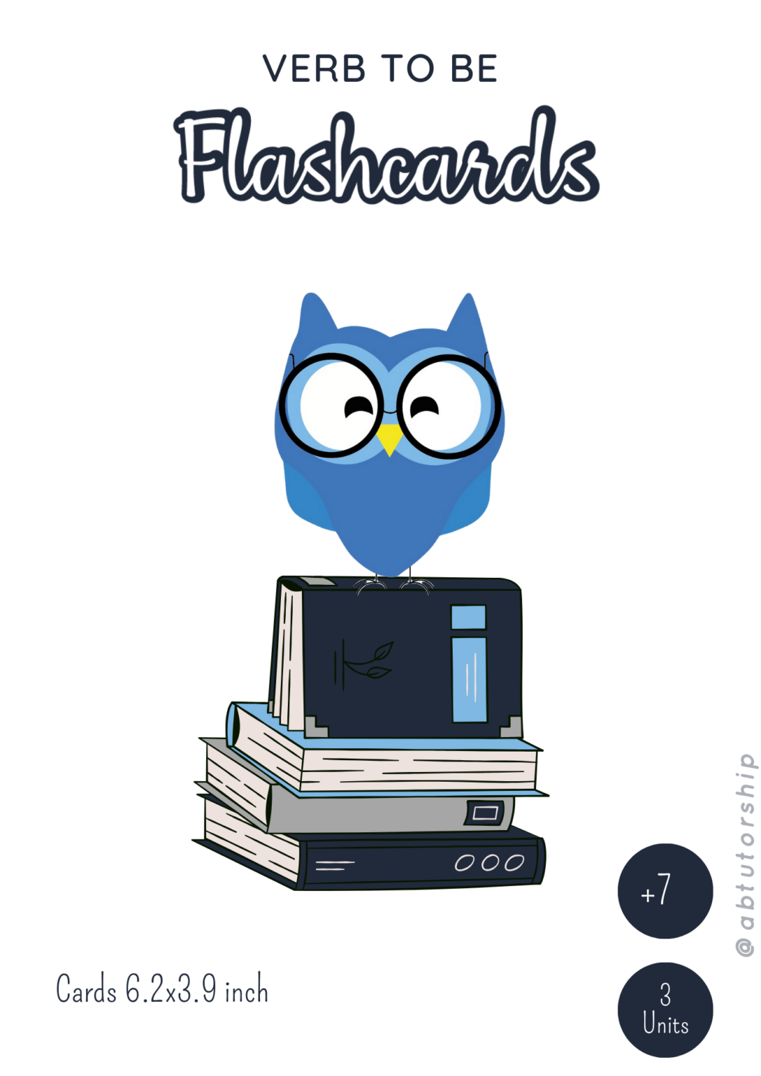 FREE Verb To Be Flashcards Set - Abtutorship